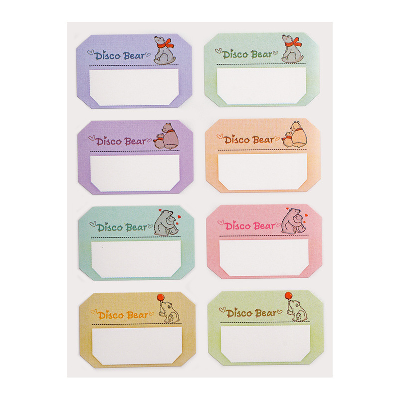 Student name stickers handwritten ins name stickers text stickers ...